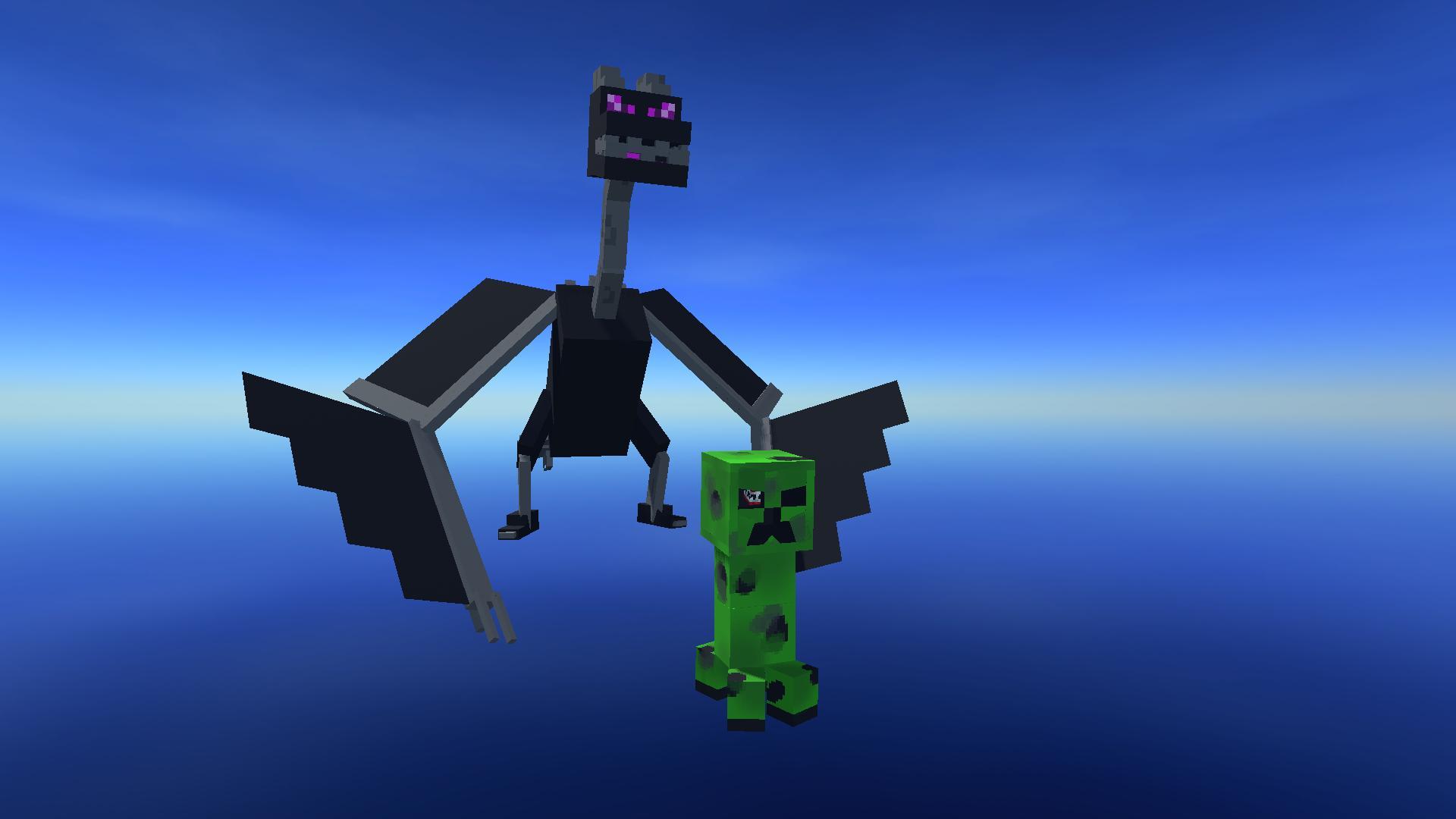redesigned minecraft creatures